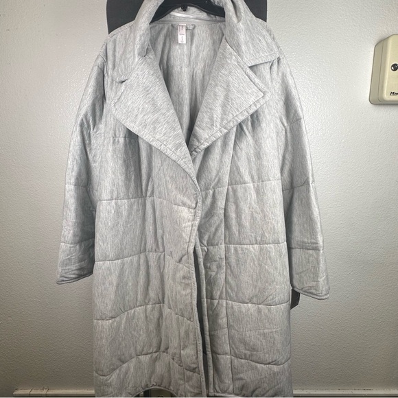 Auden | Jackets & Coats | Auden Womens Light Gray Robe Size Xlxxl ...
